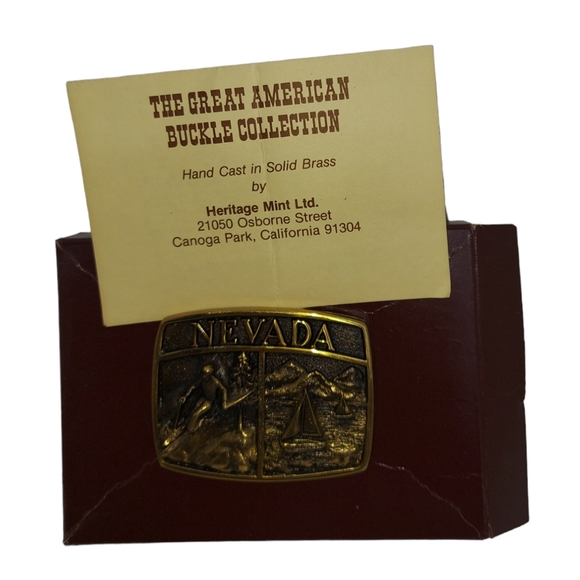 Heritage Mint Ltd. | Accessories | The Great American Buckle Collection ...